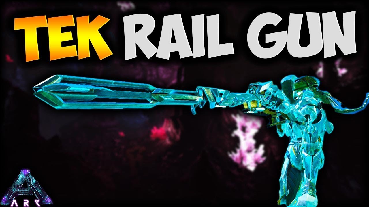 TEK ARMOR & RAIL GUN! (Ark Survival Evolved Aberration Pooping Evolved ...