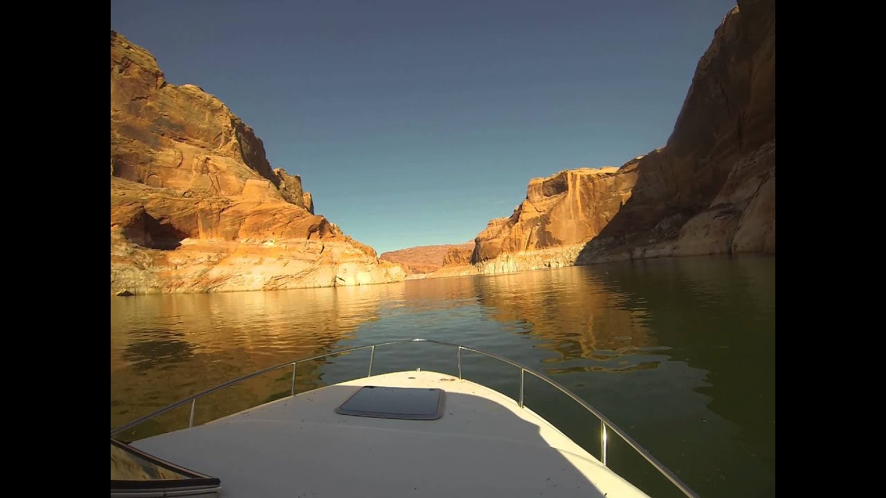 Iceberg Canyon, Lake Powell - YouTube