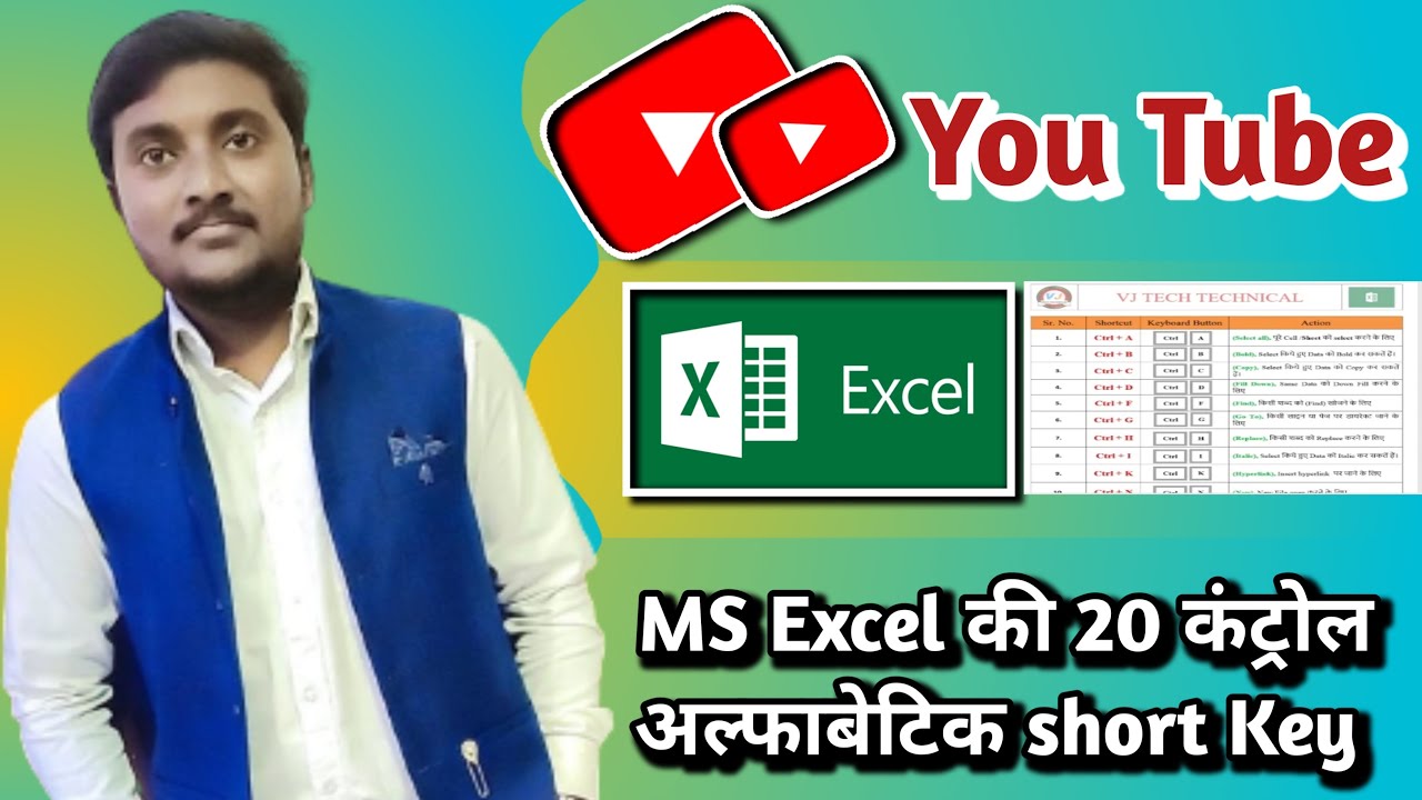 Excel Free Exceltutorial Shortskey Controlshortkey Excelshortcutkeys