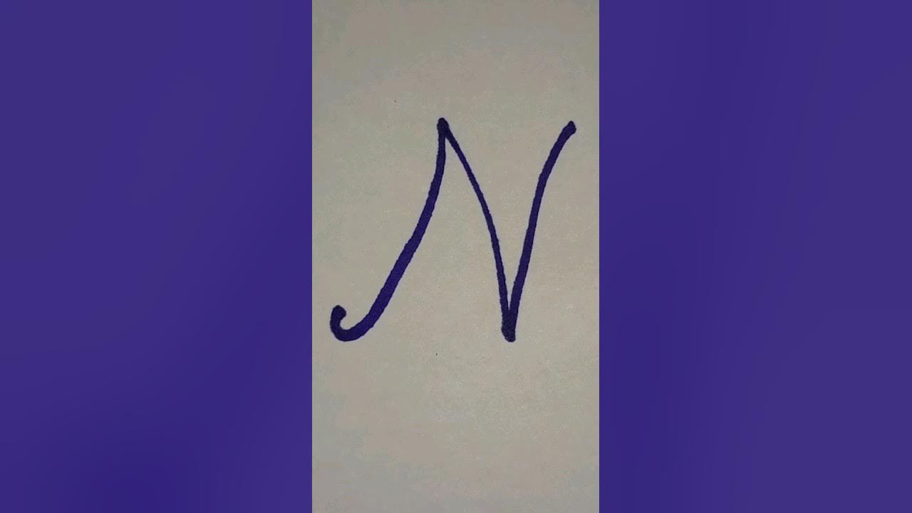 N How To Write N In Cursive Writing n cursivewriting YouTube n-how-to-write-n-in-cursive-writing-n-cursivewriting-youtube