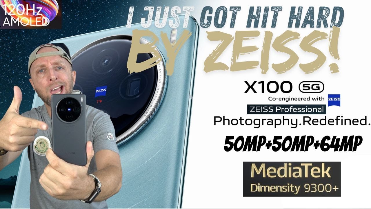 The Vivo X100: Power and Perfection with AMOLED, Zeiss 50+50+64MP, CPU ...