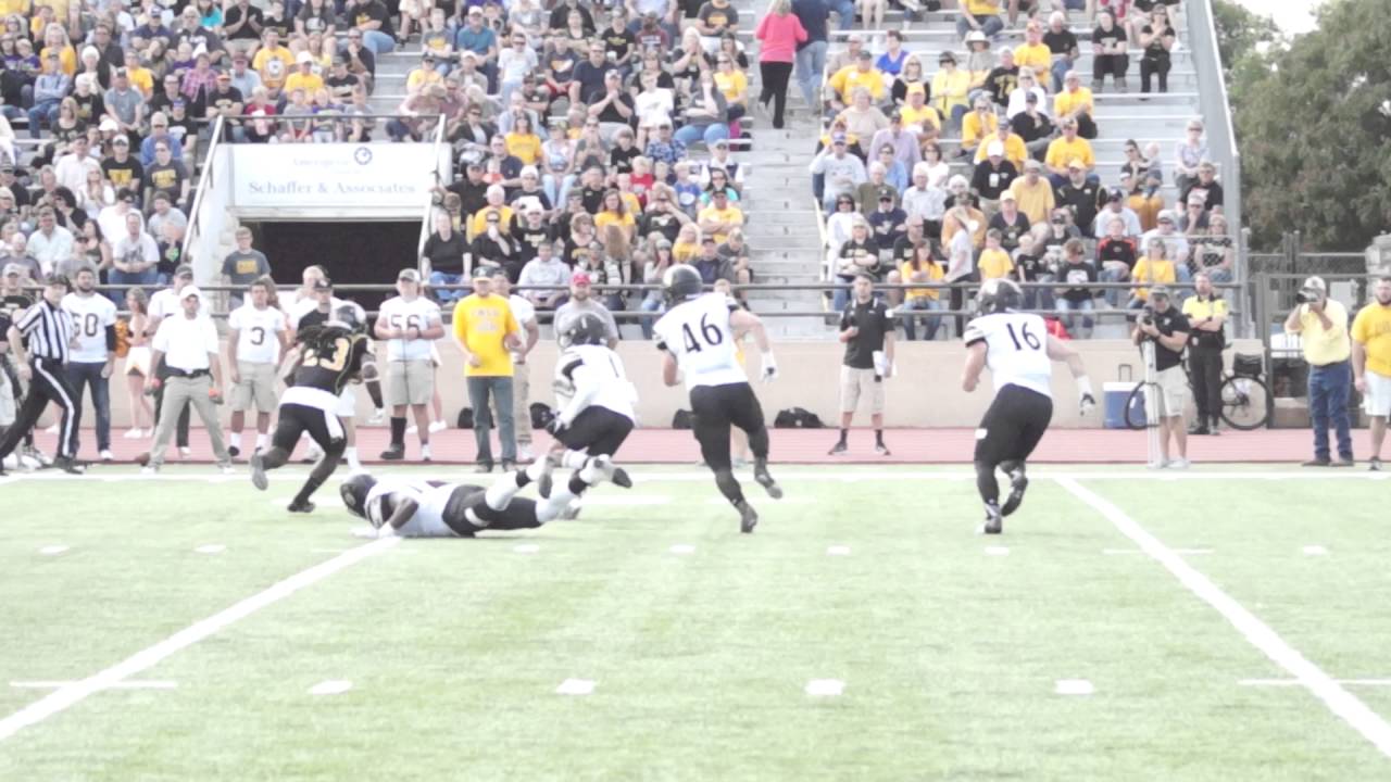 Football - Connor Harris Breaks NCAA Record - YouTube