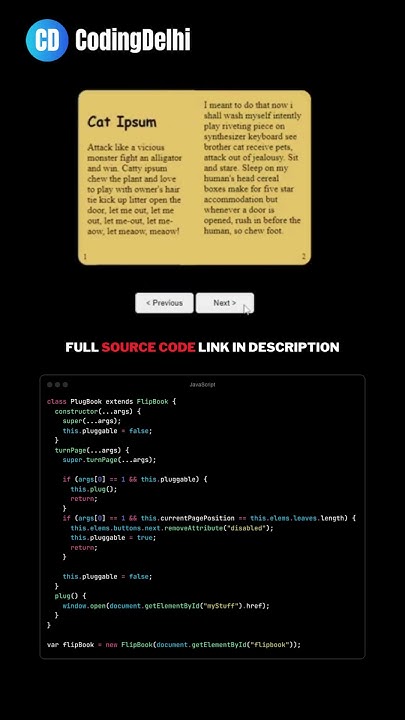 Creating a 3D Flip Book | HTML CSS - YouTube