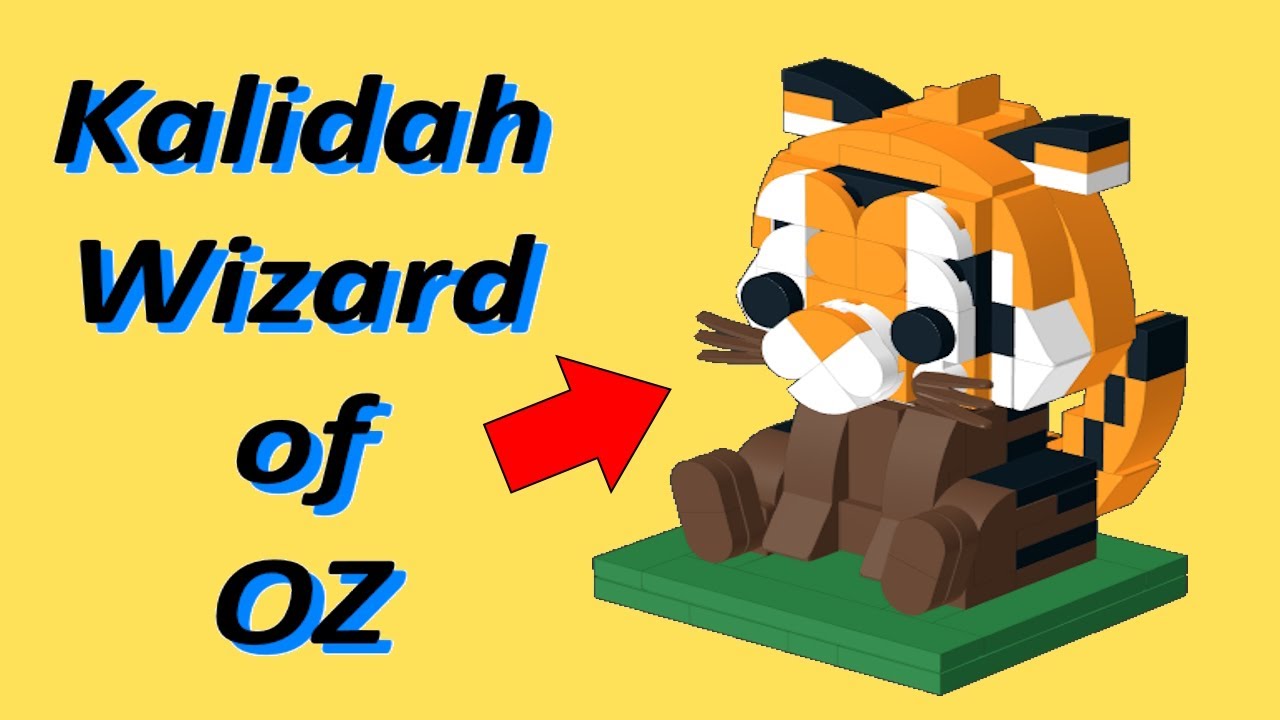 How to BUILD LEGO Kalidah from the Wizard of Oz - YouTube