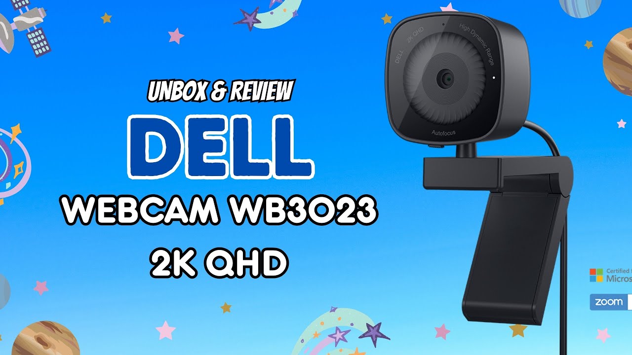 DELL Webcam WB3023 2K QHD | กล้องเว็บแคม 2K คุณภาพดี ประกัน 3 ปี ...