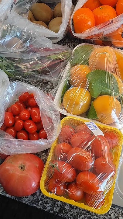 Покупка фруктов и овощей #разбор #распаковка #овощи #фрукты #покупки # ...