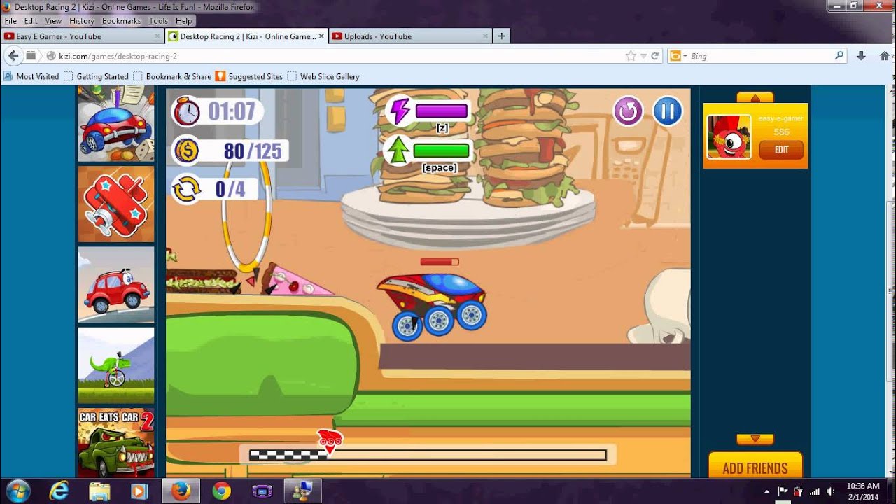 Desktop Racing 2 pt 1 - YouTube
