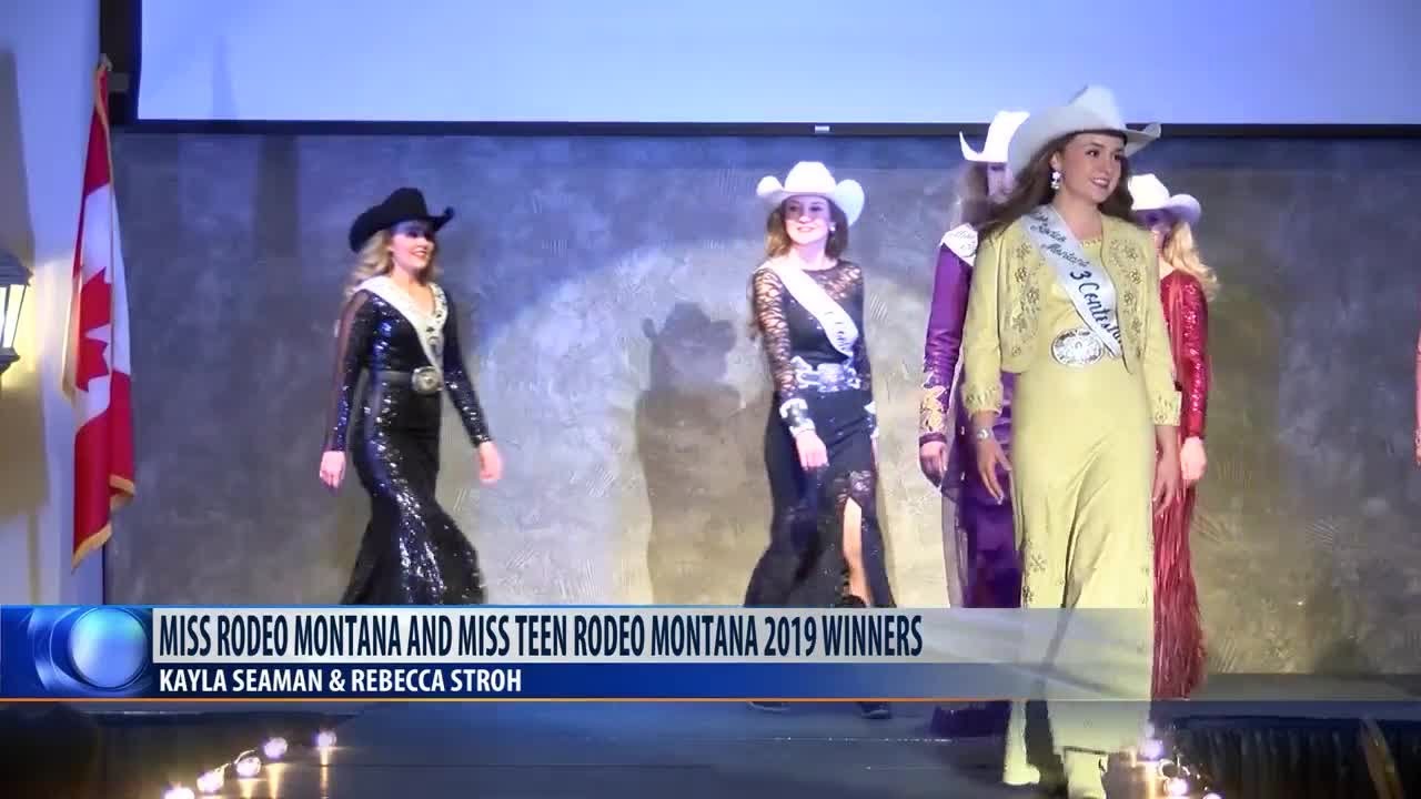Miss Rodeo Montana and Miss Teen Rodeo Montana are crowned - YouTube