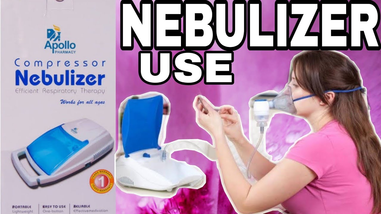 NEBULIZER || Apollo Nebulizer Machine || Apollo Nebulizer Use ||How to ...