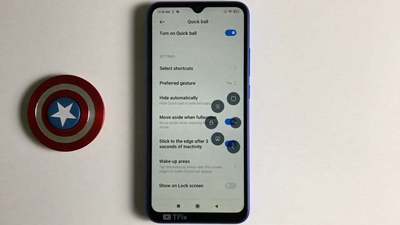 How to enable/disable Quick Ball, virtual HOME button on Xiaomi Redmi ...