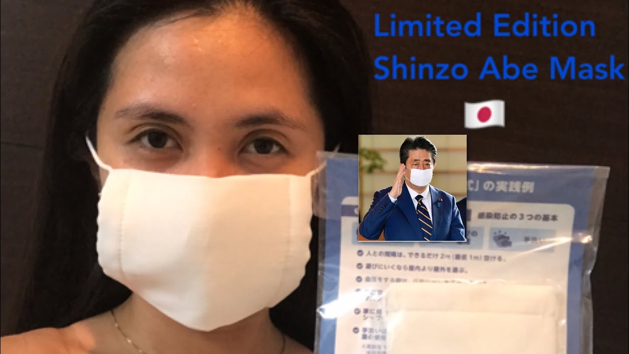 SHINZO ABE MASK - YouTube