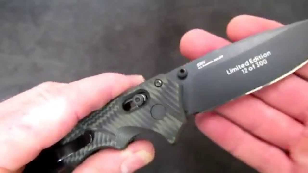From the Sharpening Bench: Benchmade Mini Rukus Ltd. Edition ...