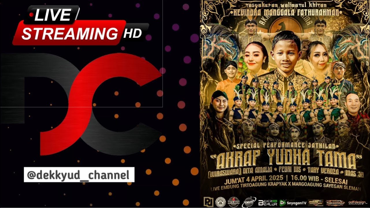 🔴 #LIVE Akrap Yudha Tama Amita Dahayu || Embung TirtoAgung Krapyak X ...