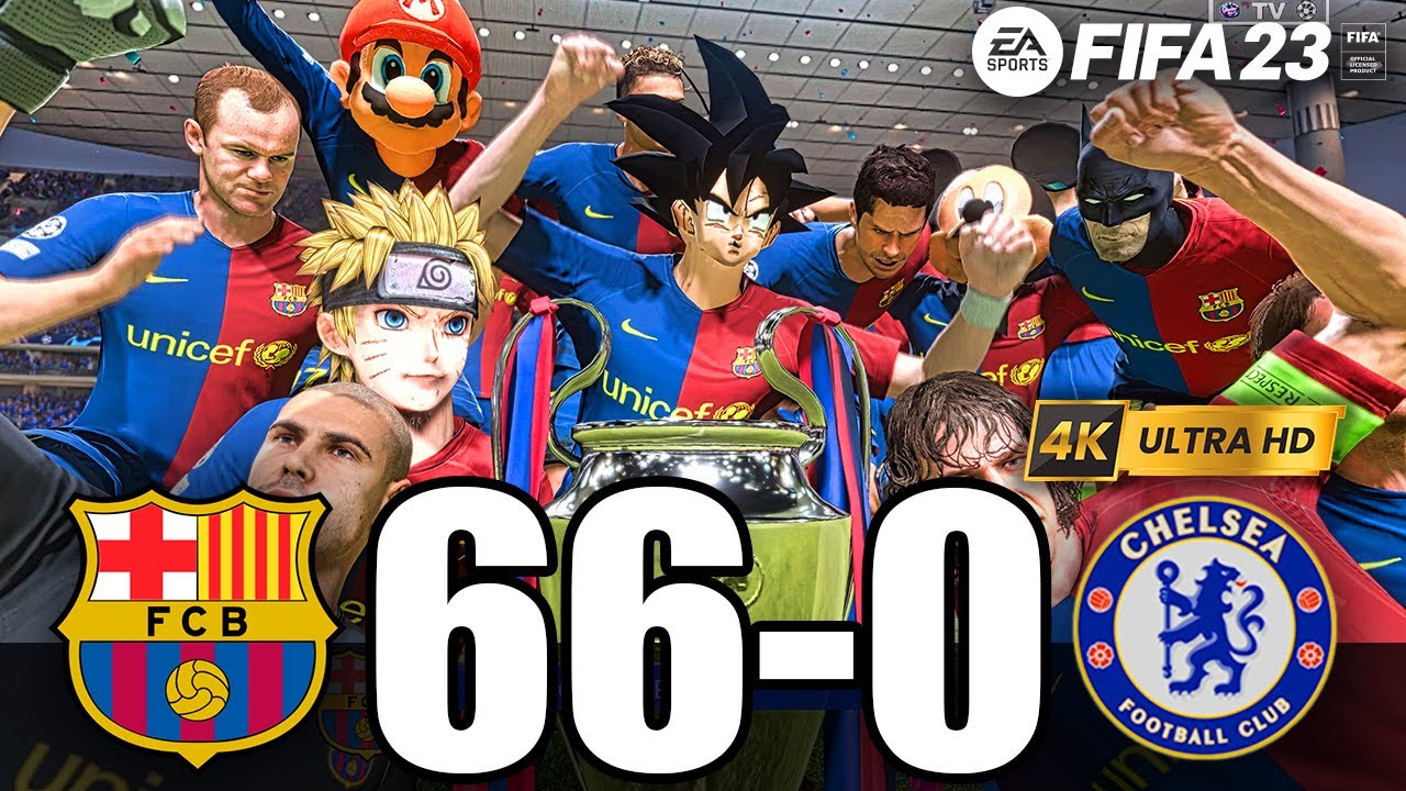 FIFA 23 | RONALDO, MESSI , SON GOKU, MARIO, BATMAN ALL STARS | FC ...