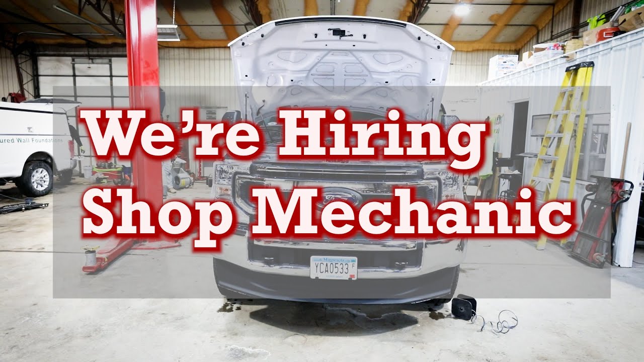 Shop Mechanic Wanted!! We're Hiring!! https://www.jwasphalt.com/Careers ...