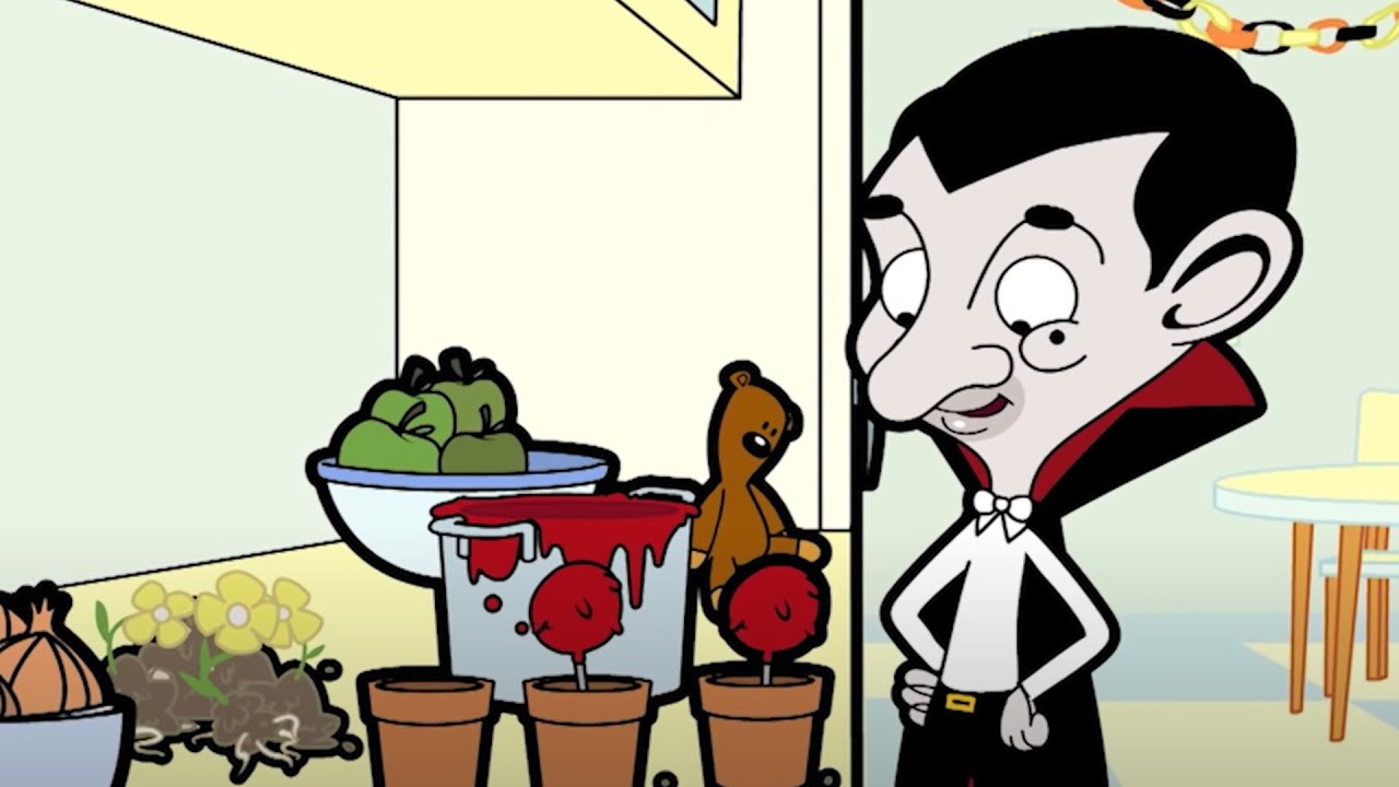 Mr Bean SEWS His Own DRACULA Costume | Mr Bean Animated Season 2 ...