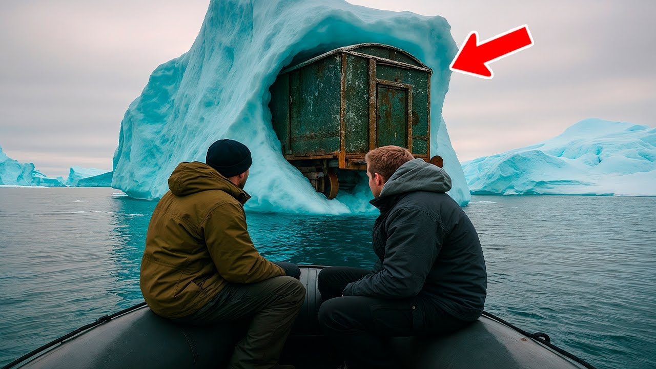 Crew Found a Train Frozen in Iceberg, What Was Inside Will Surprise You ...