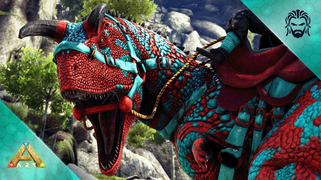 I Created a Pack of Mutated Carnos! - ARK Caballus [E43] - YouTube