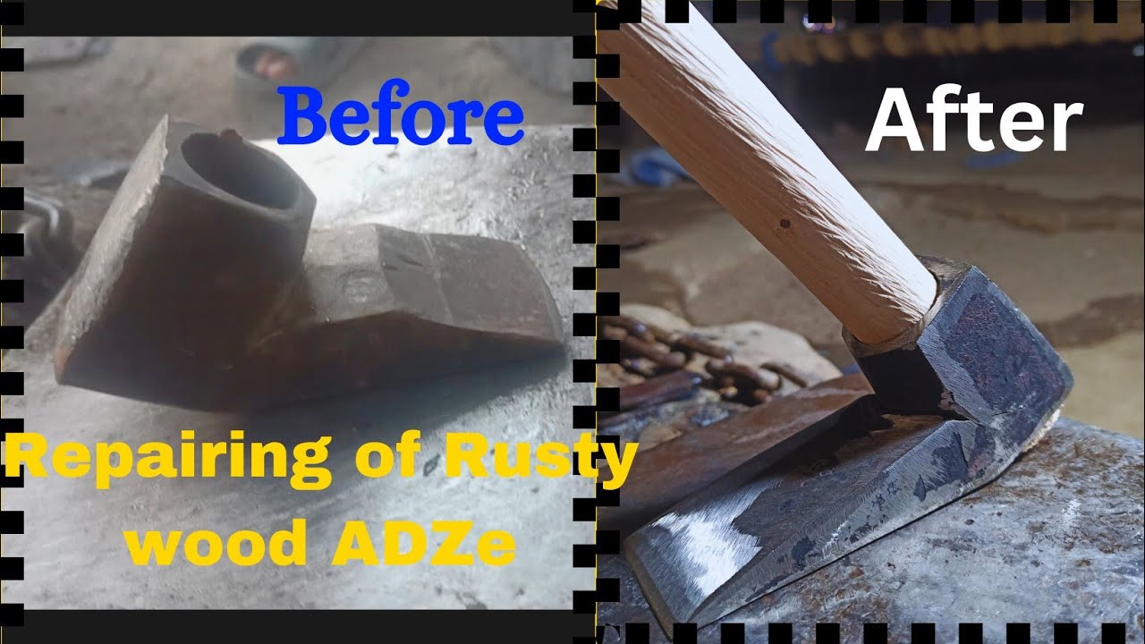 Repairing of Rusty ADZe in Pakistan - YouTube