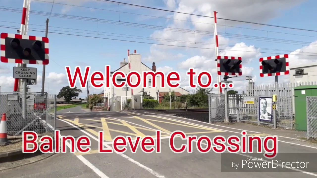 Balne MCB-OD Level Crossing, N.Yorks (07/08/2019) - YouTube