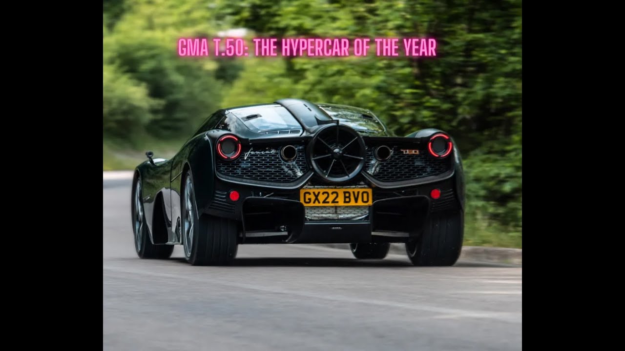 GMA T.50: The Hypercar of the Year #gordonmurray #t50 - YouTube