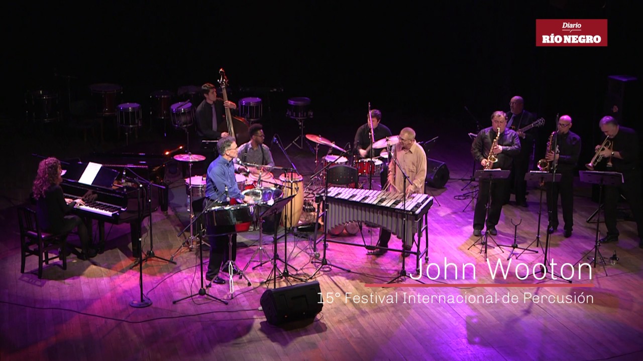 El percusionista estadounidense John Wooton en el 15° Festival ...