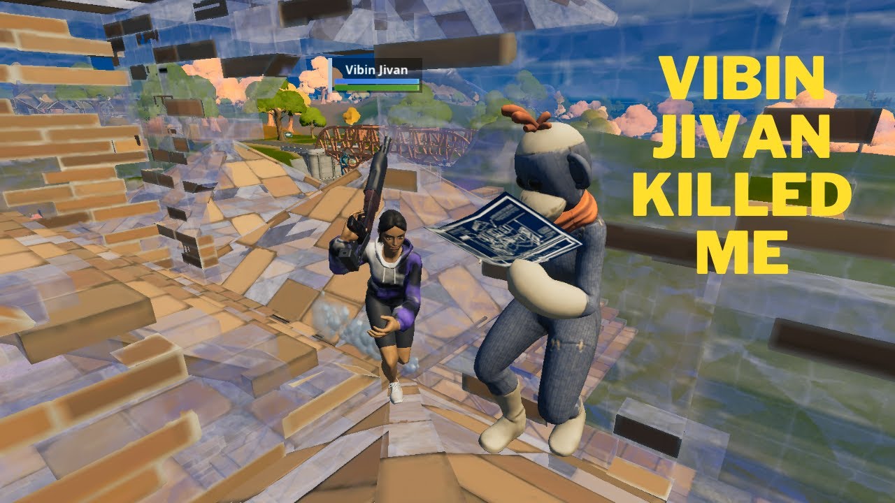 Vibin Jivan killed me in Fortnite!!!!! (Both POV) - YouTube