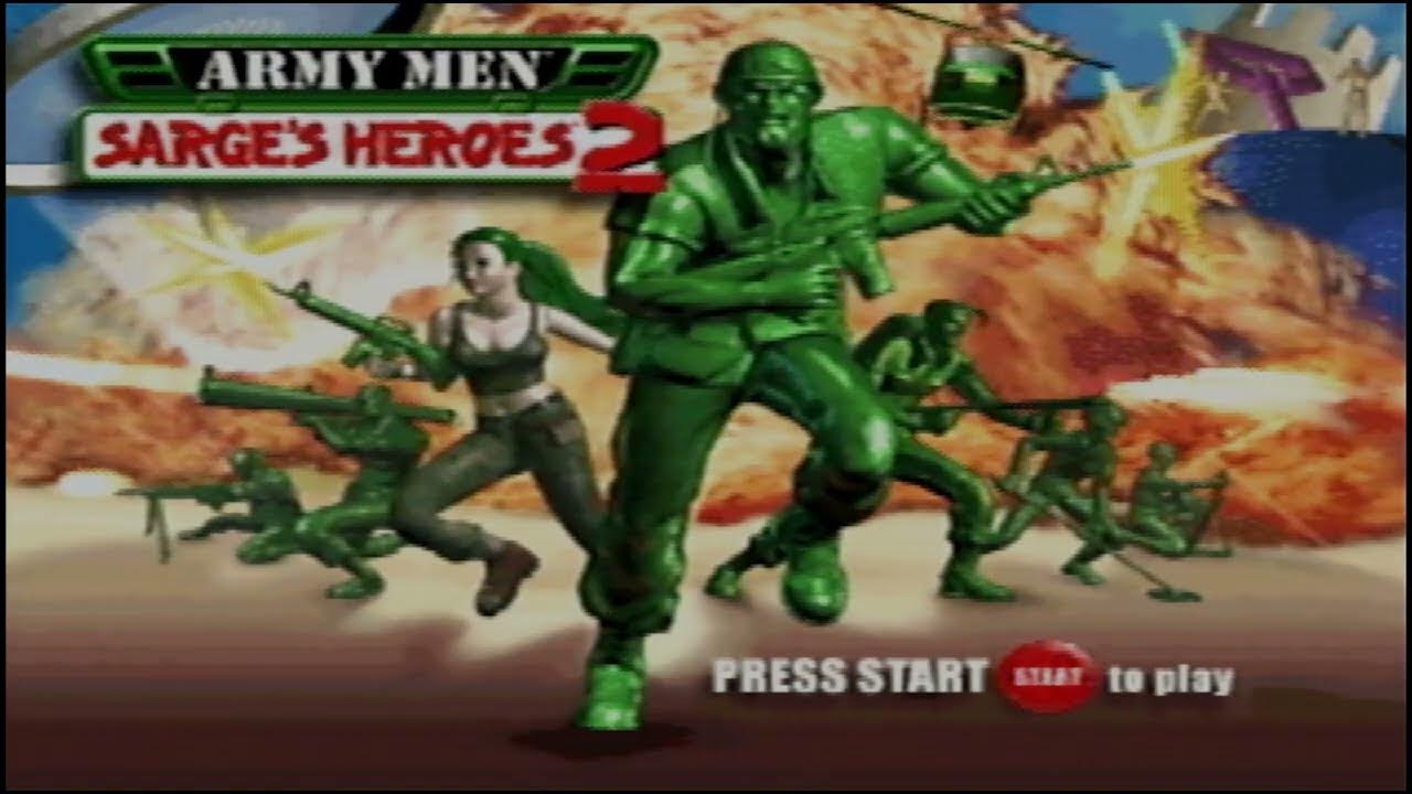 Army men sarges heroes 2 main menu cutscene - YouTube