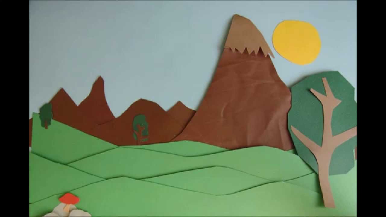 Construction Paper Animation - We´re going to have a picnic - YouTube