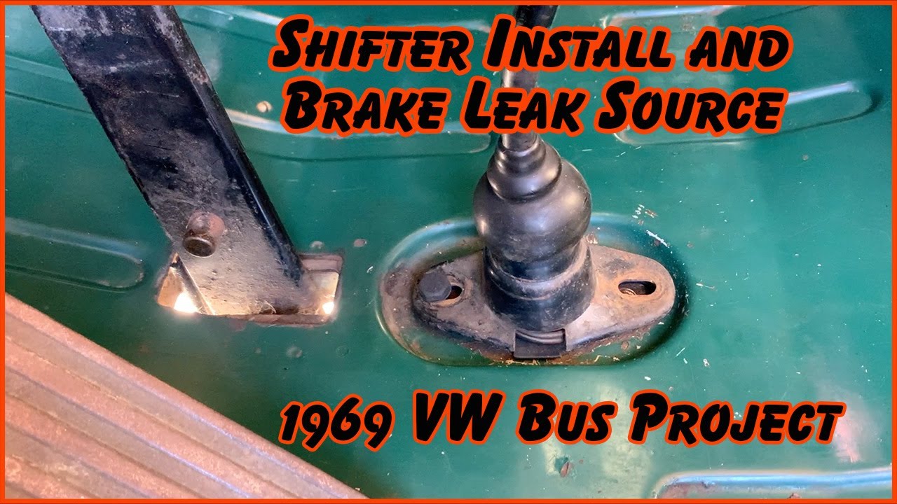 Shifter Install and Brake Update | 1969 VW Bay Window Bus Revival ...