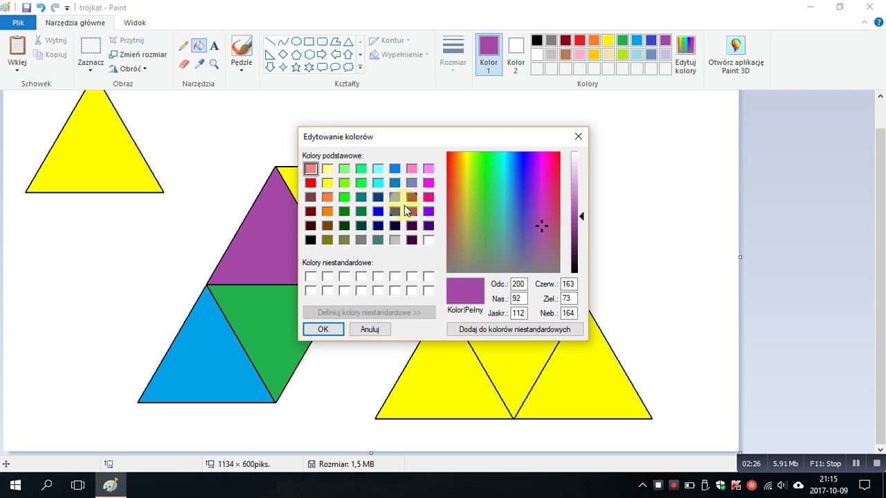 Paint 5 zad 3 - YouTube