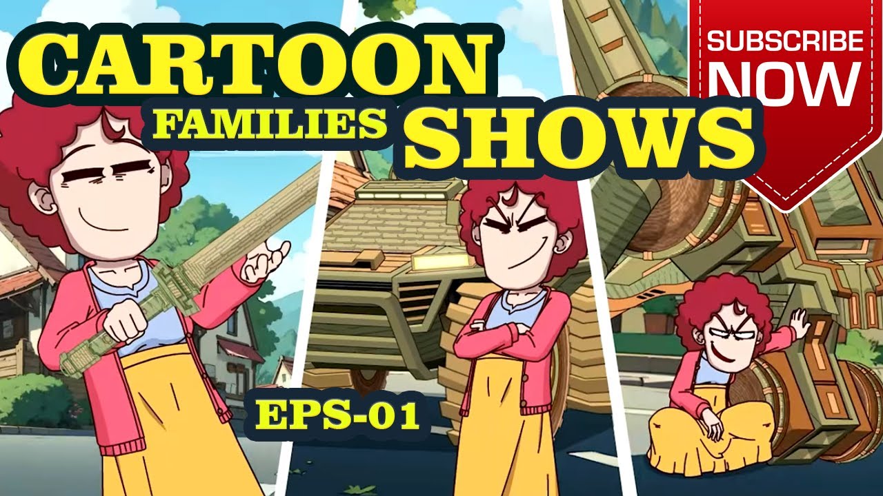 Cartoon Families Shows - EP-01 | Enjoy Zone | Cartoon Funny Moments | # ...