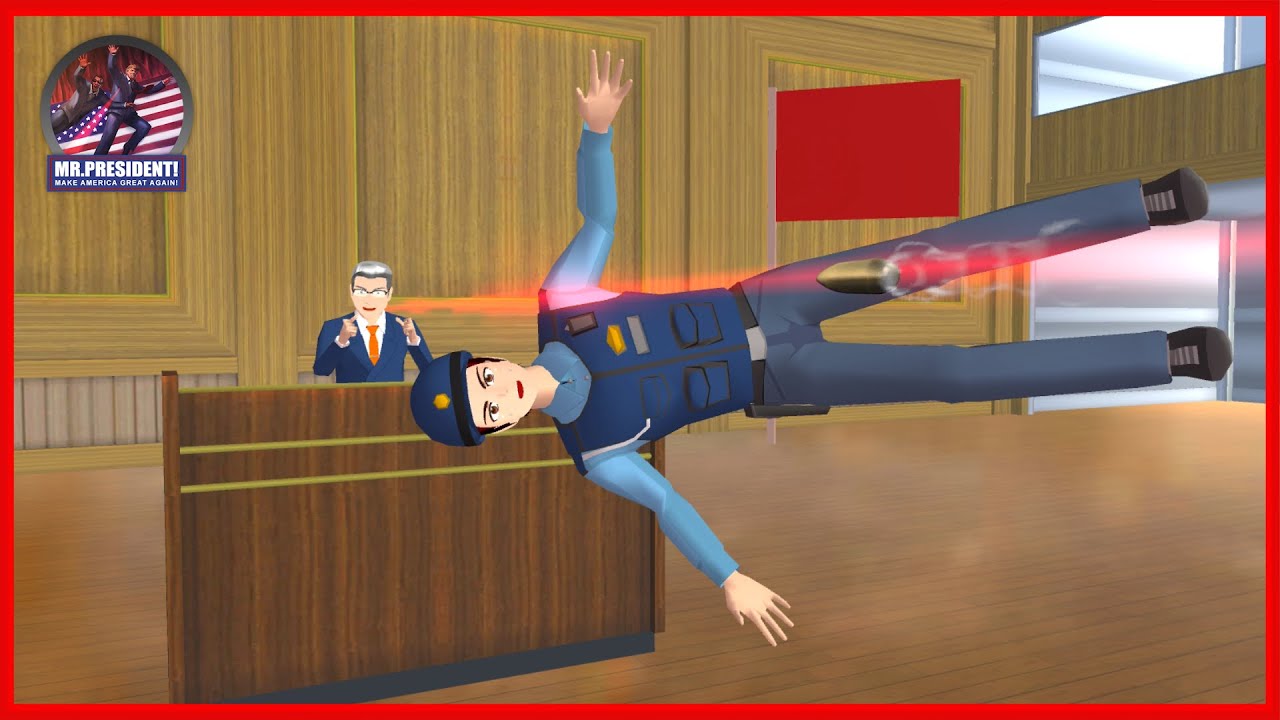 Mr. President, I will protect you || SAKURA School Simulator - YouTube