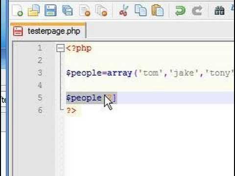 PHP Tutorial - 10 - Arrays - YouTube