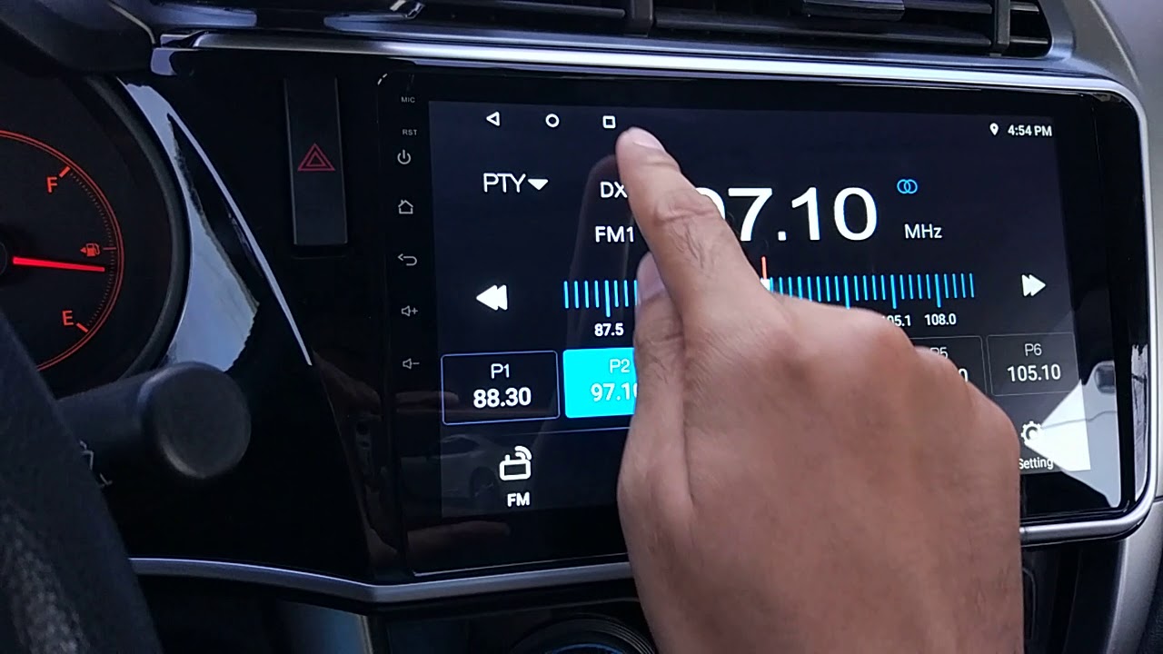 Honda City GM6 Android Head Unit - YouTube
