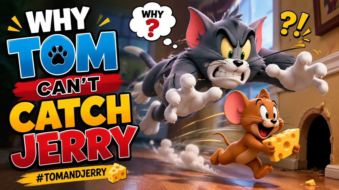 Why Tom Can't Catch Jerry#tomandjerry - YouTube