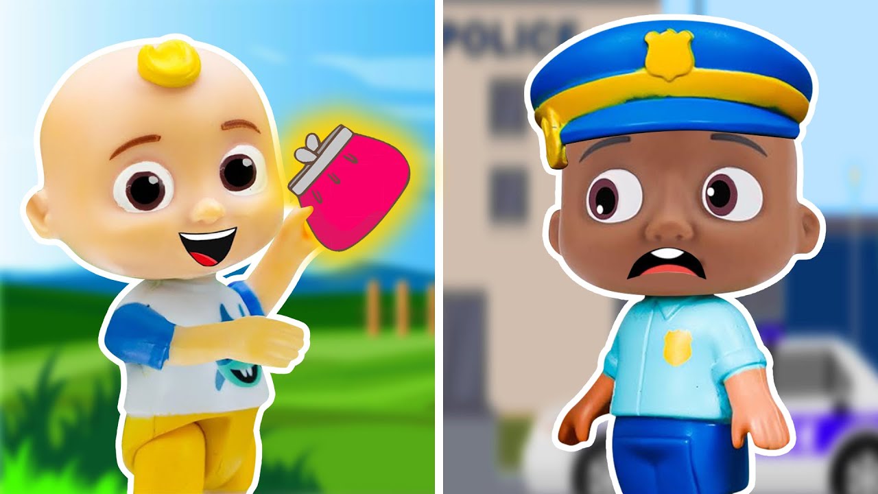Baby and Police - Pick it up | CoComelon Toys & Doll Nursery Rhymes ...