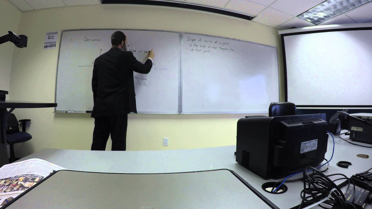 Part 10 Day 4 Lecture Calculus One Gopro Hero 4 Black Edition 4K - YouTube