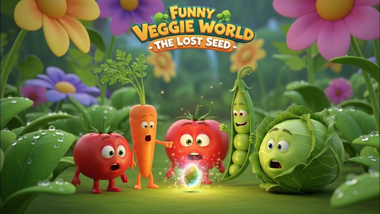 🌱🥕 Funny Veggie World Ep.1 – The Lost Seed | 3D Animated Comedy 🌱🥕 ...