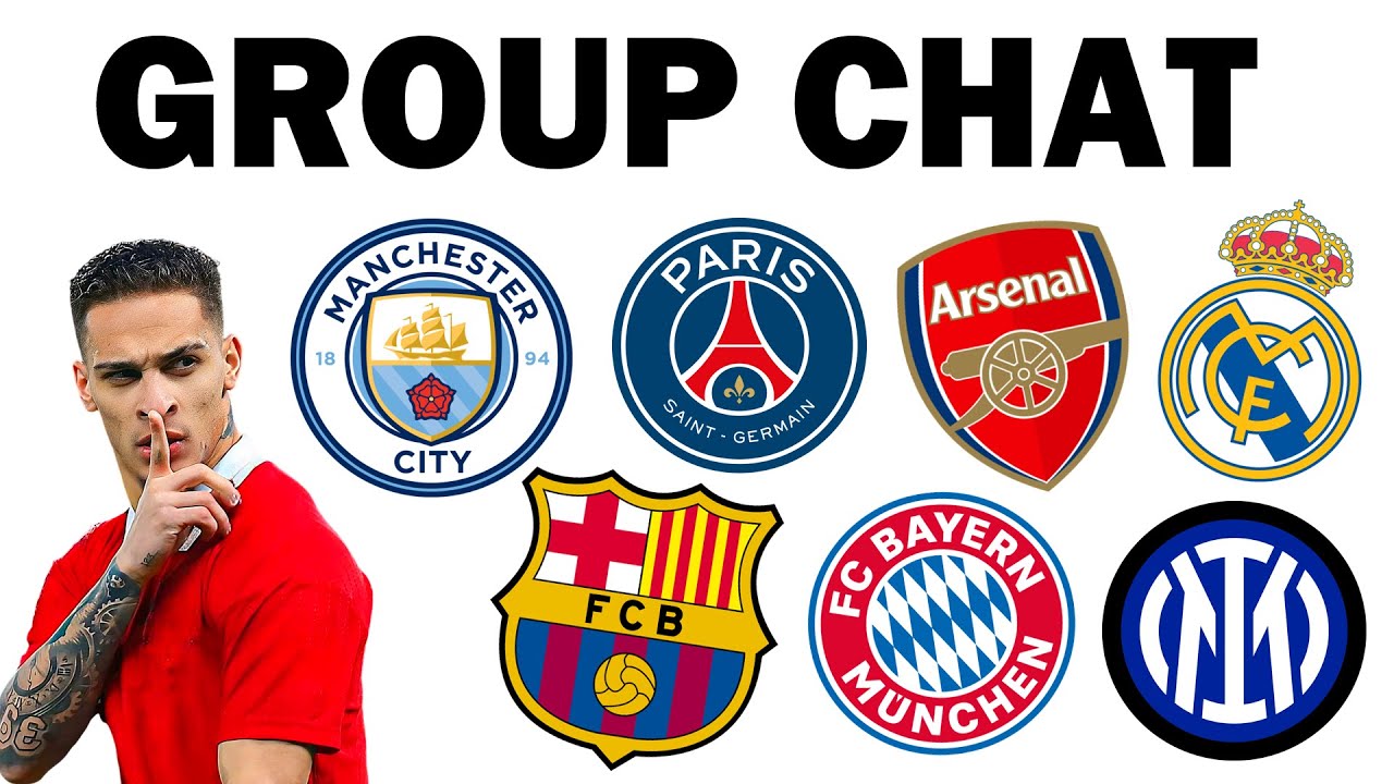 IF FOOTBALL WAS IN A GROUP CHAT - YouTube