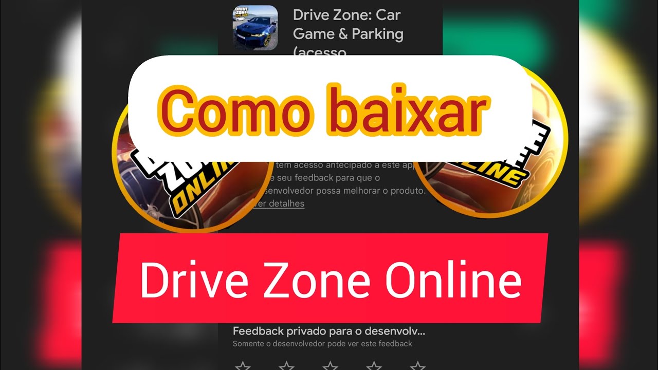 COMO BAIXAR DRIVE ZONE ONLINE? - YouTube