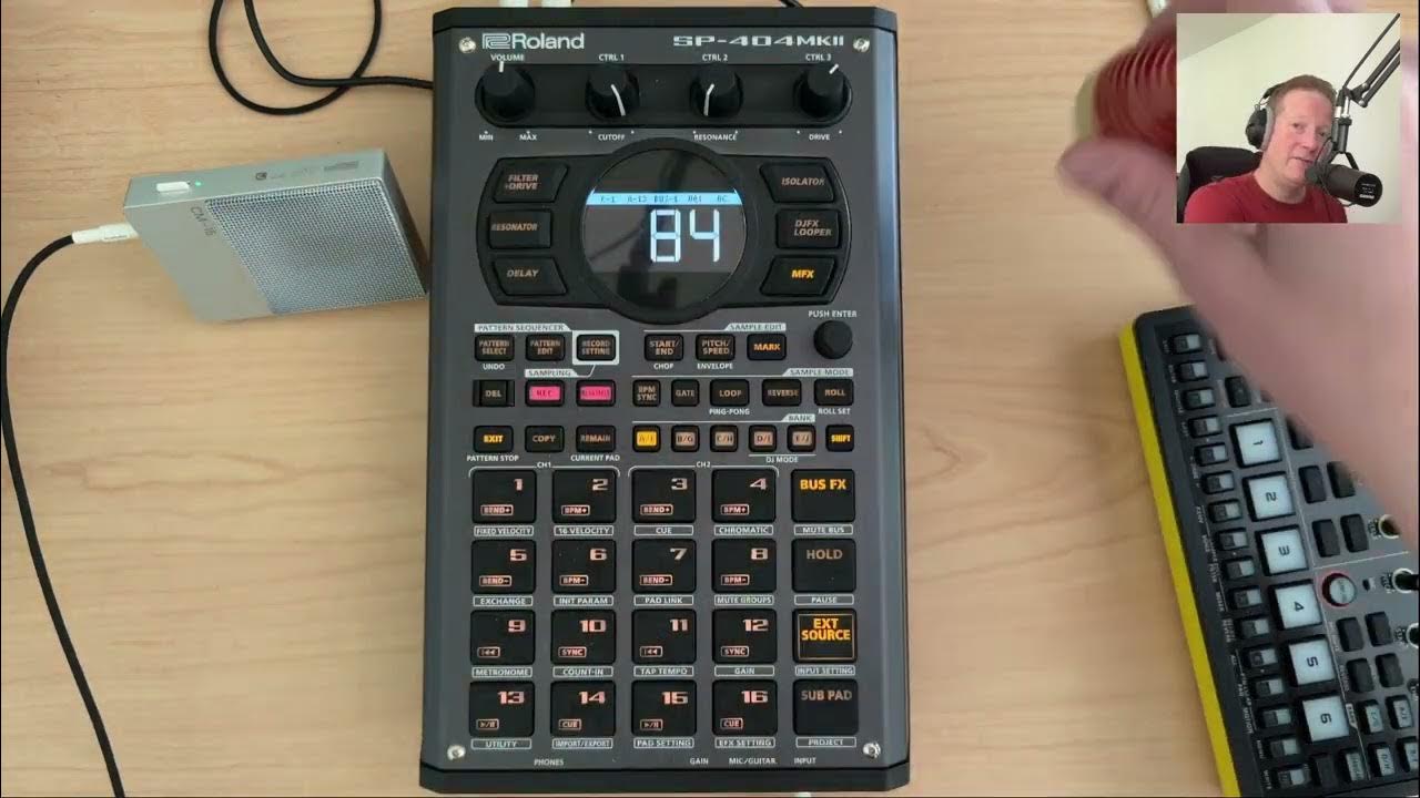SP404 mk2 - Multiple Effects Processing for Input/EXT SOURCE - YouTube