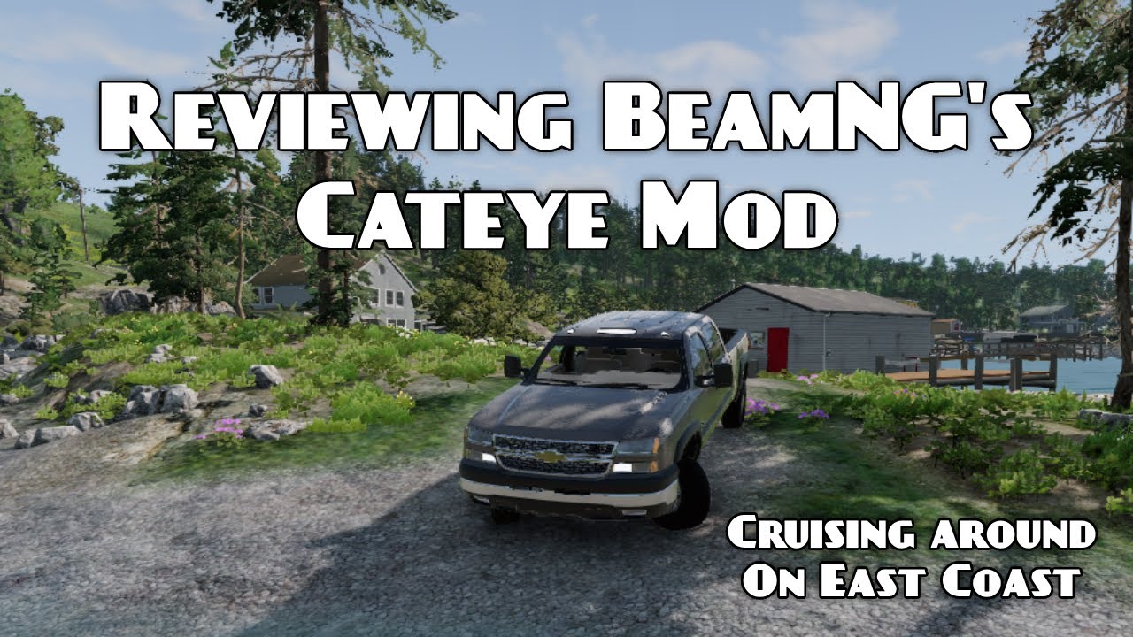 Reviewing BeamNG Drive's Cateye Mod (Link in Desc) - YouTube