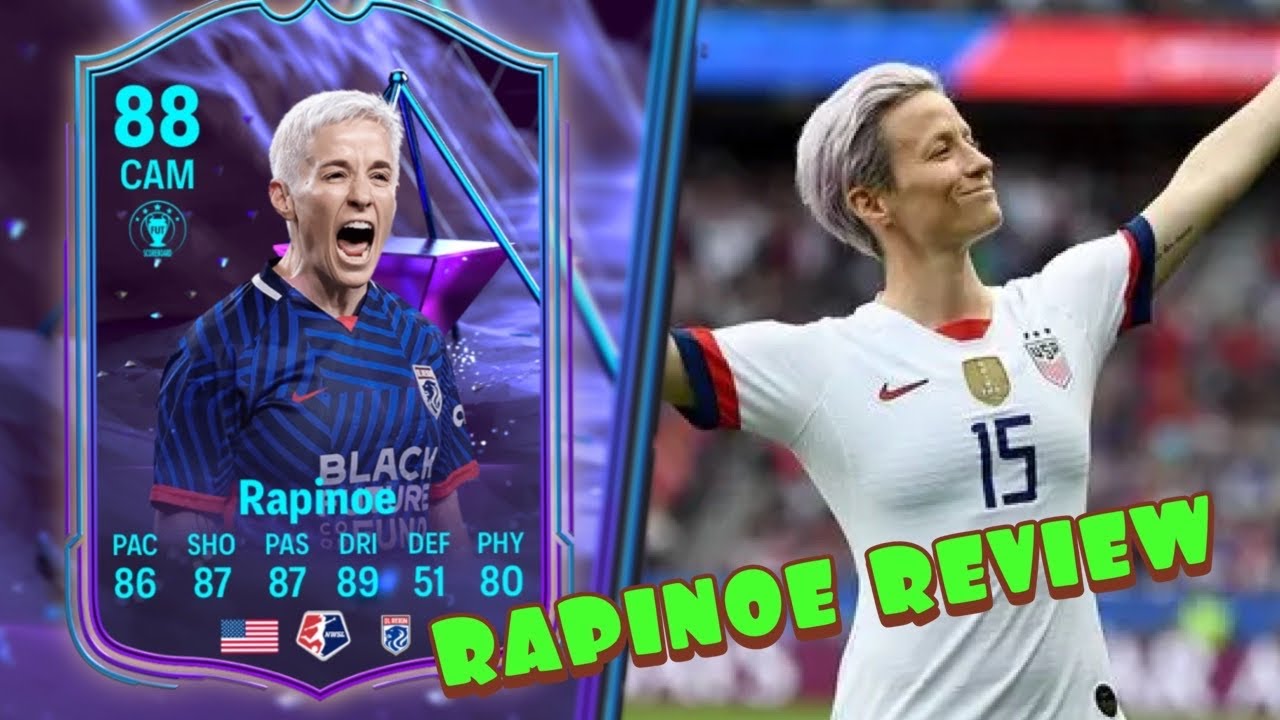 FC 24 | 88 RAPINOE END OF AN ERA PLAYER REVIEW | MOST DISLIKED CARD ...