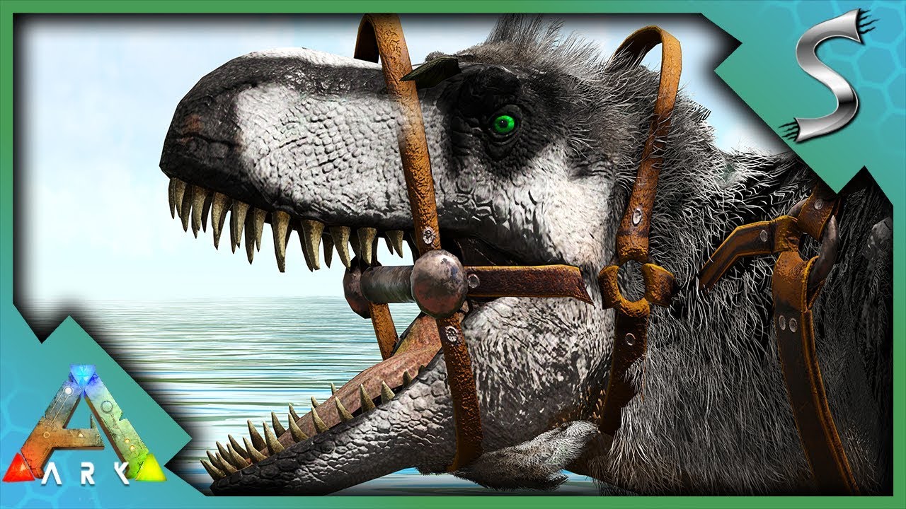ITS LIKE A LITTLE FLUFFY REX! TAMING THE NANUQSAURUS! - Ark: Jurassic ...