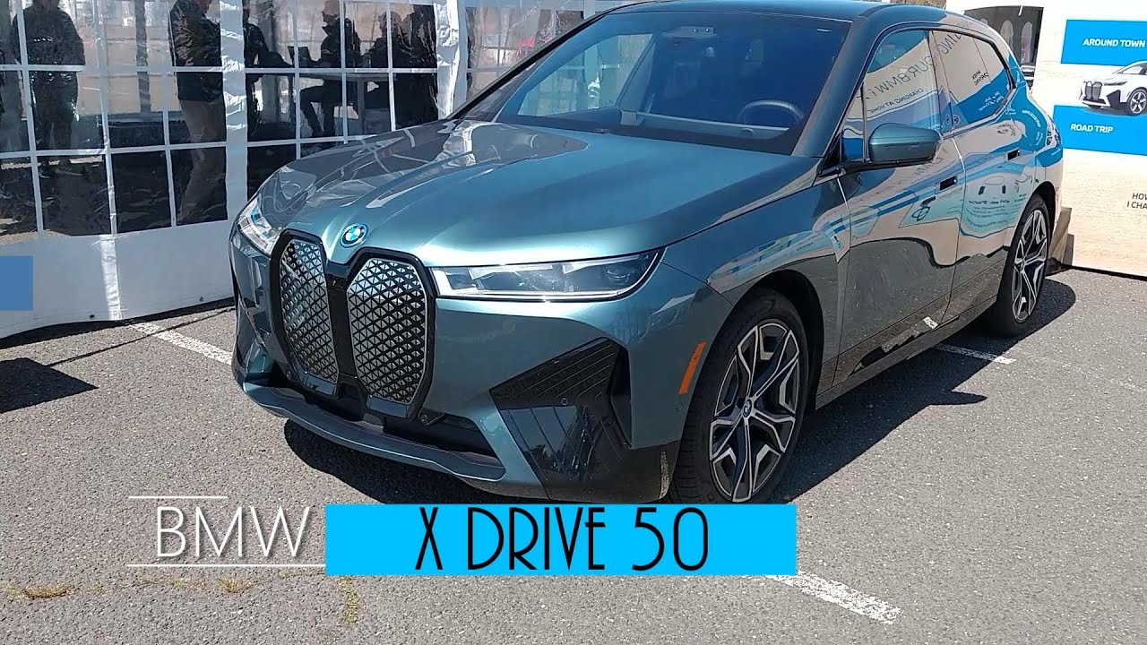 Take a Look At The New BMW iX Drive 50 ⚡ Electric ⚡ - YouTube
