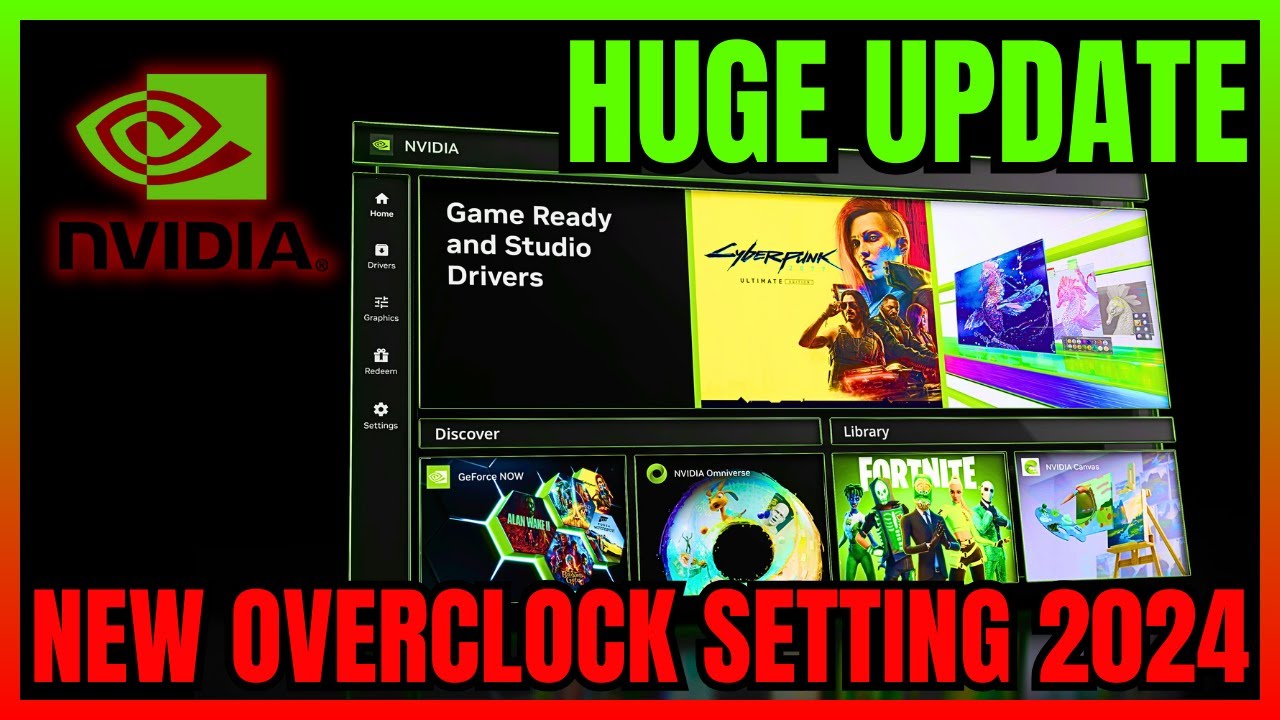 The NVIDIA App Got A Huge Update (NEW Overclock Setting 2024) - YouTube