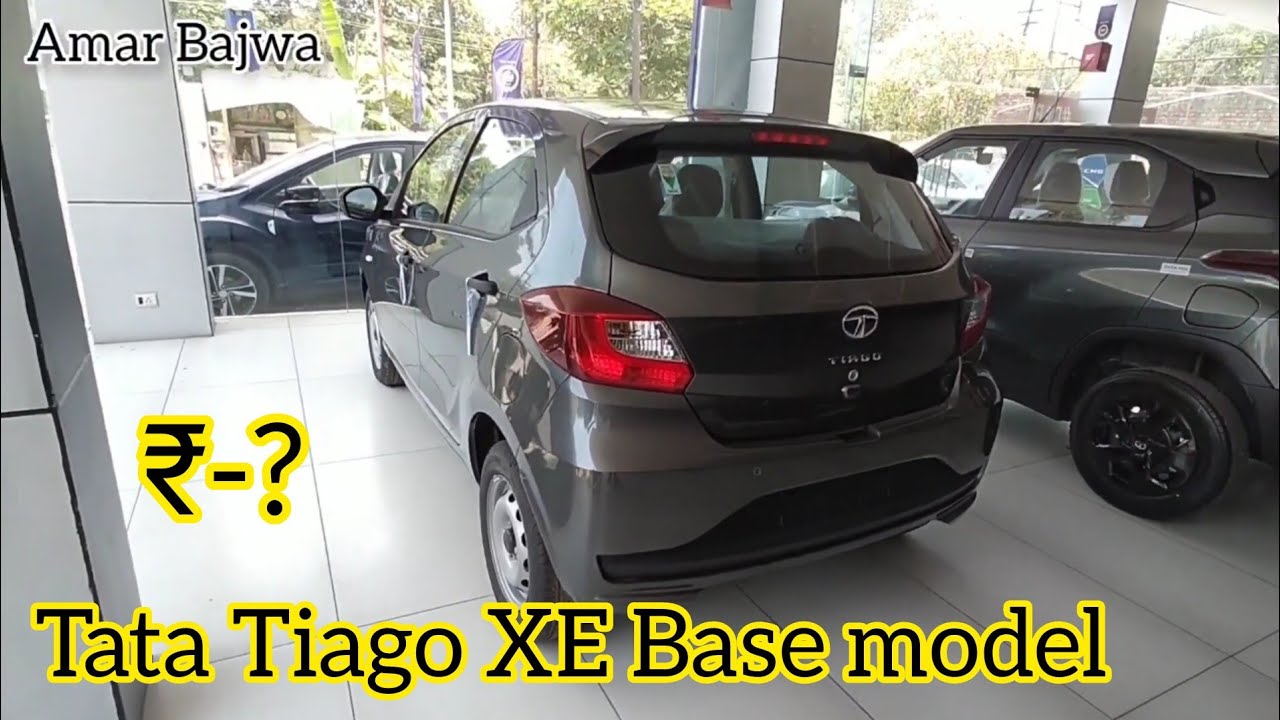 Tata Tiago XE Base model/ Features_ Price_ Interior_ Exterior_ Full ...