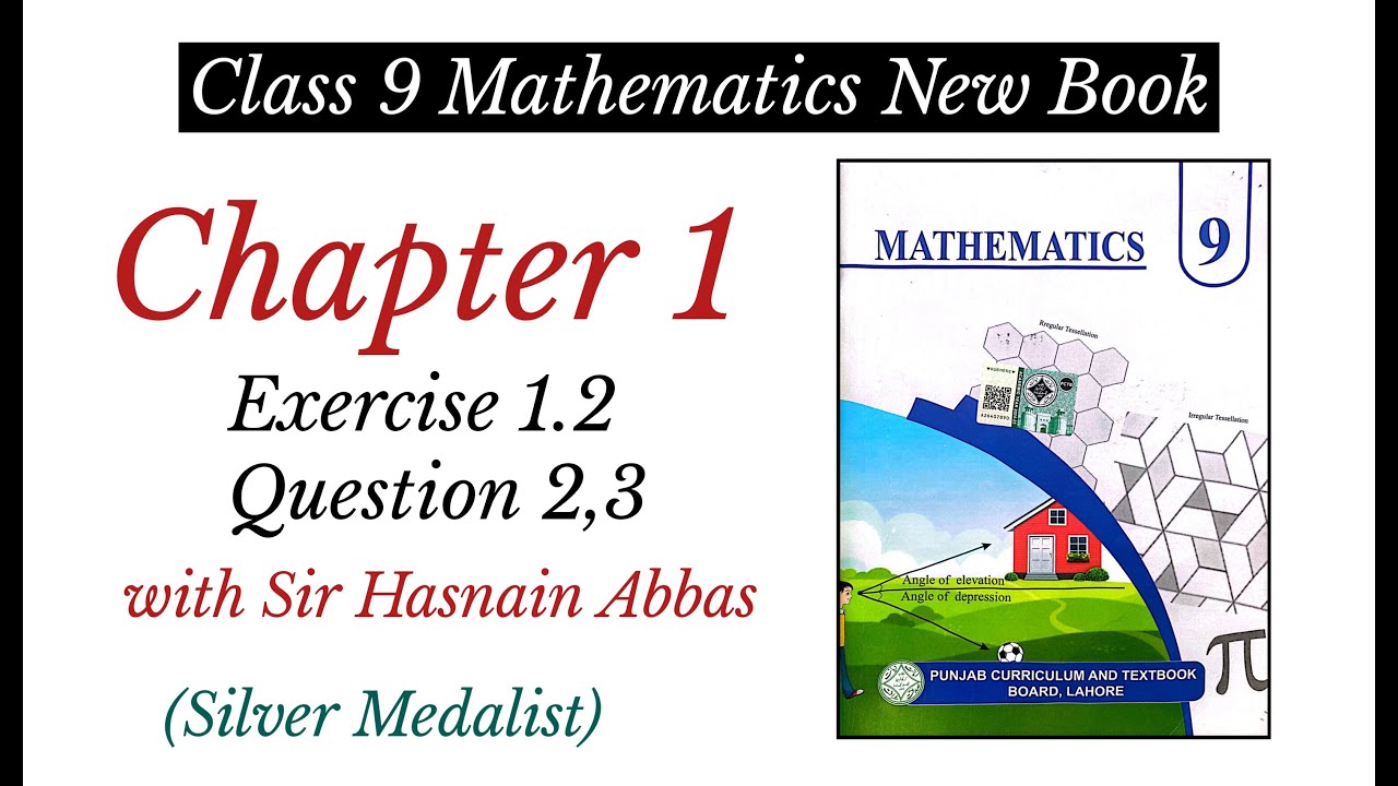 PTB class 9th mathematics New Book exercise 1.2 Question 2 and 3 | maths class 9th Exercise 1.2 ...