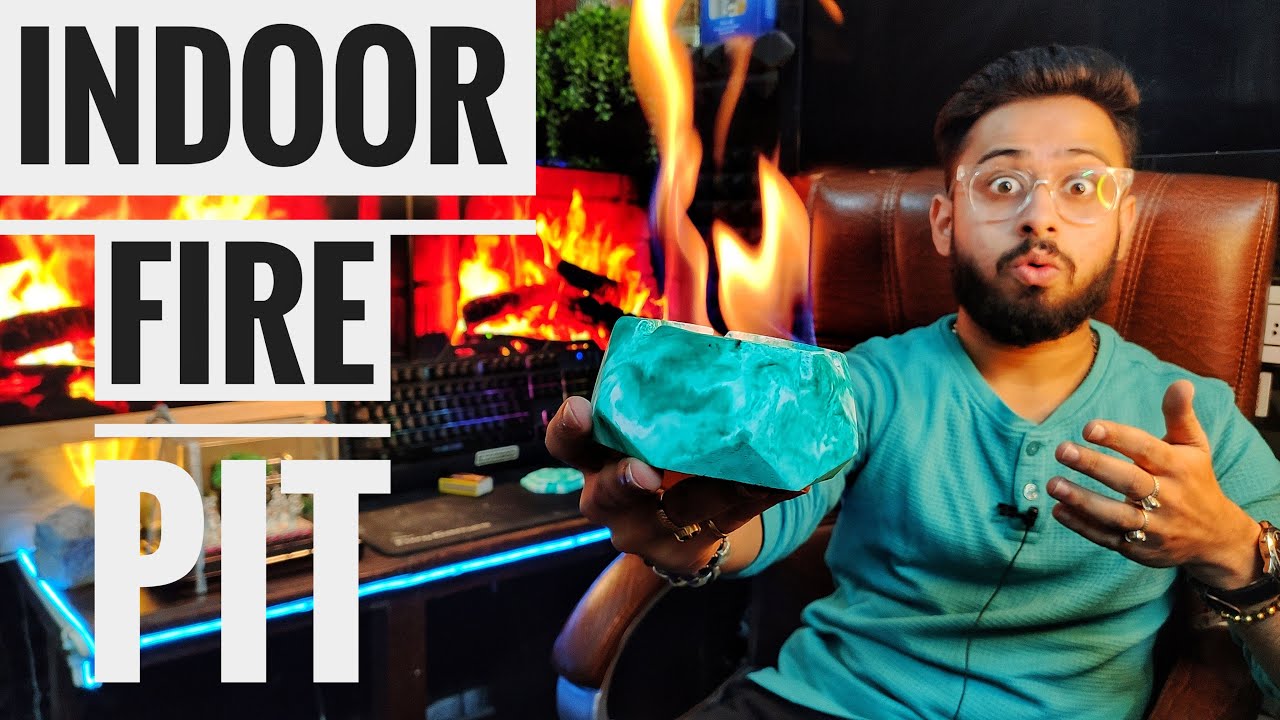 Indoor Fire Pit! || Greyt FirePits Review || Only 1,599? - YouTube